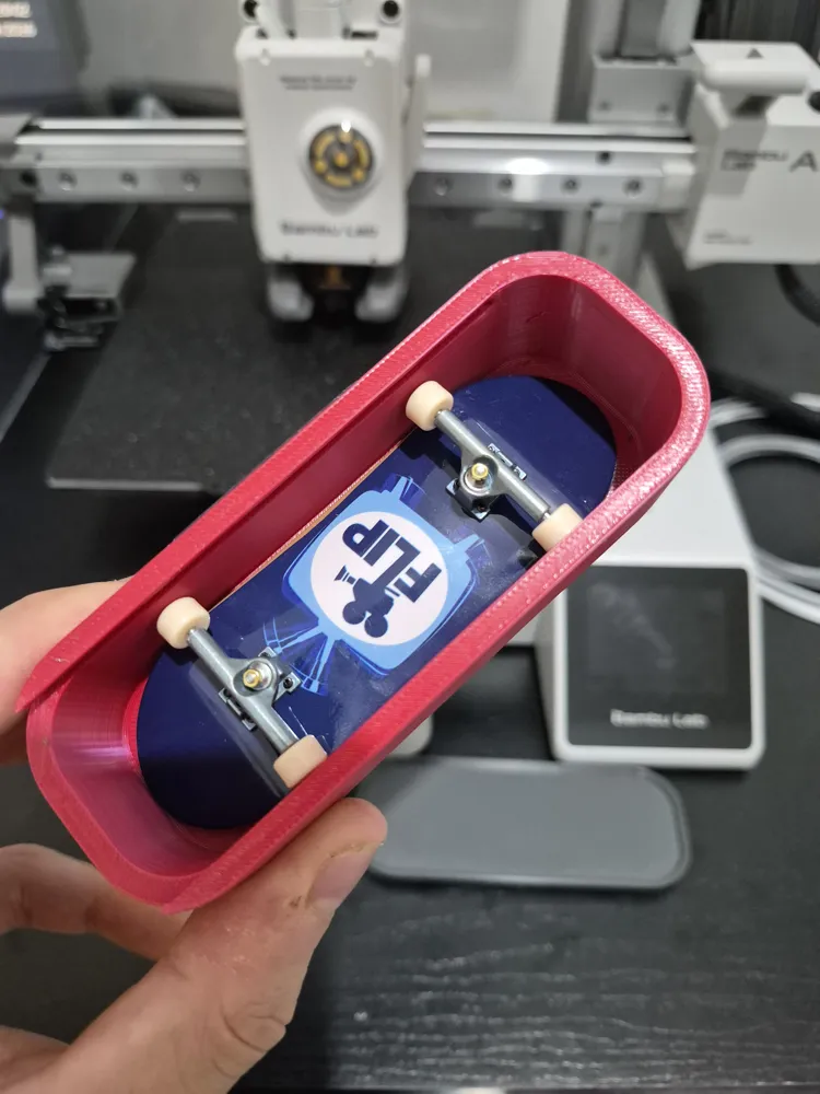 Tech Deck Fingerboard Slim Travel Case - Free 3D Print Model - MakerWorld