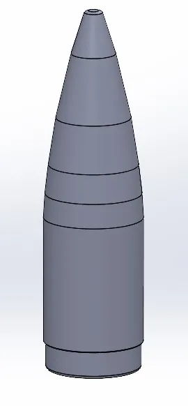 90mm Bullet - Free 3D Print Model - MakerWorld