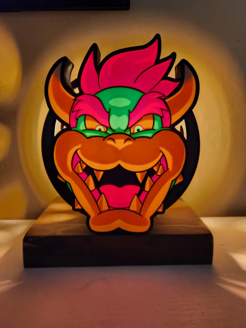 Bowser Lightbox - Free 3D Print Model - MakerWorld