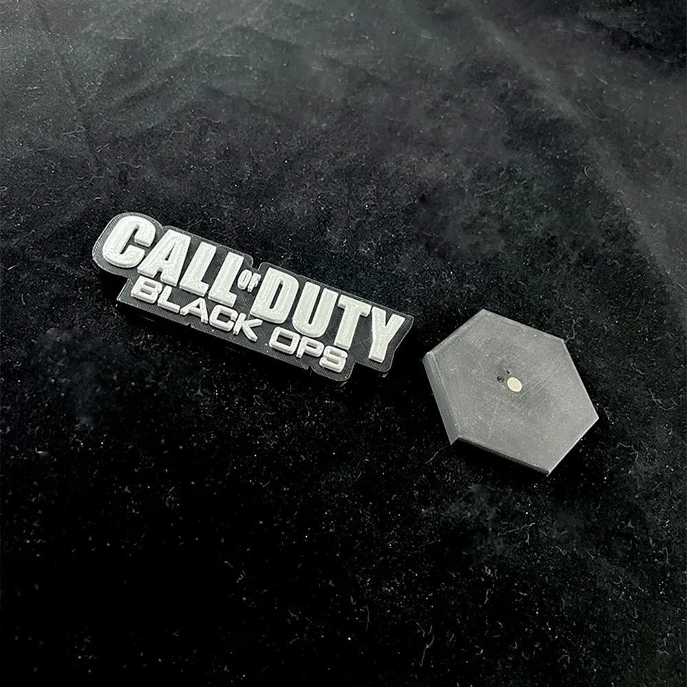 Gaming Logos - Call of Duty Black Ops - Free 3D Print Model - MakerWorld