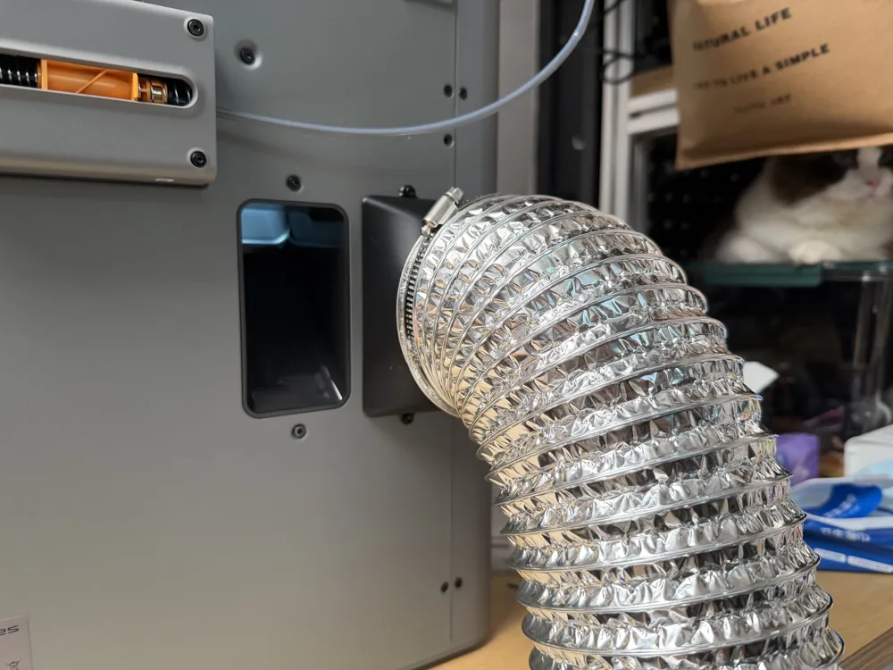 P2S Filament Poop Bin with Poop Chute and External Exhaust by casatift ...