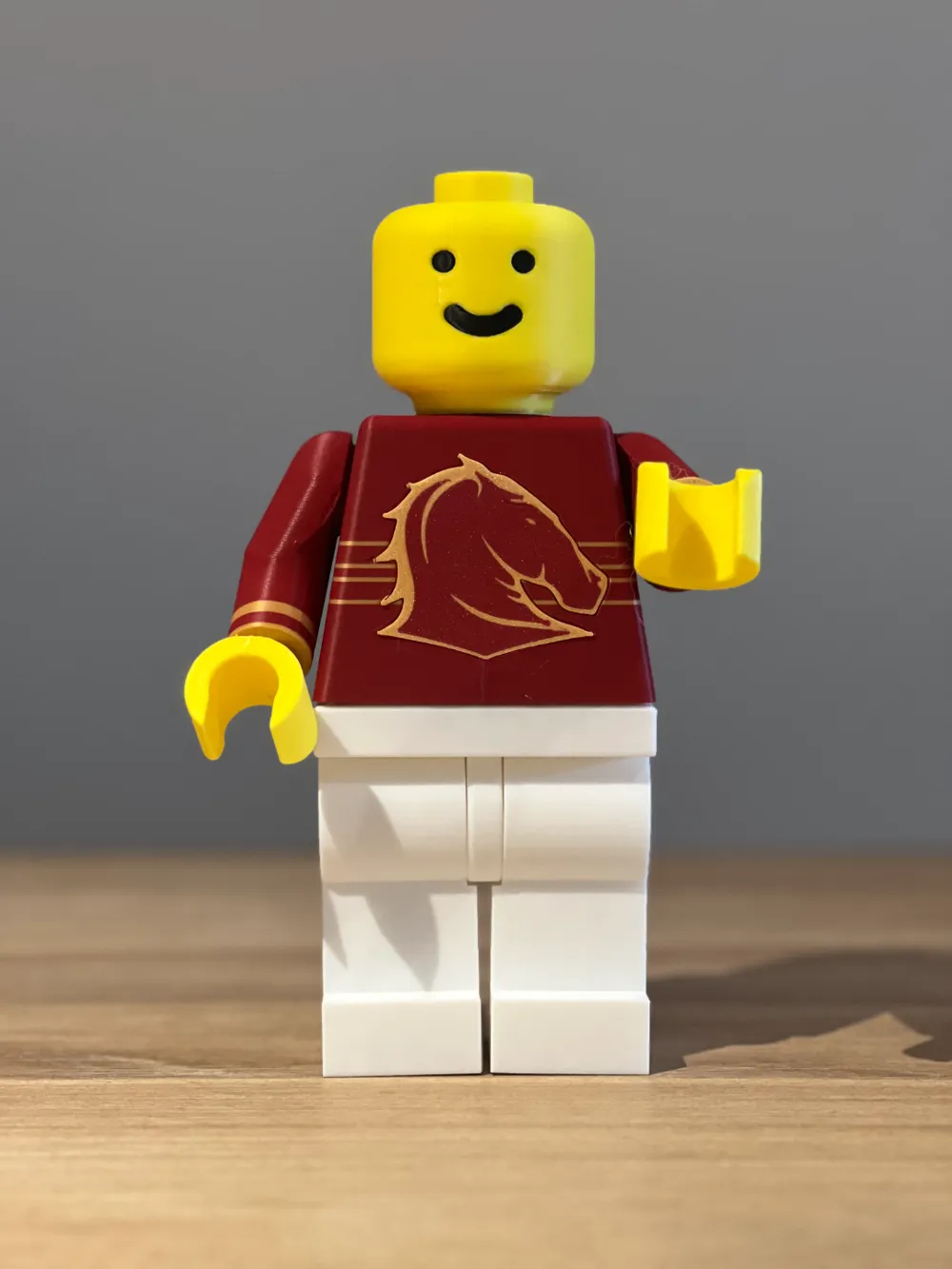 NRL Brickman - Brisbane Broncos - Free 3D Print Model - MakerWorld