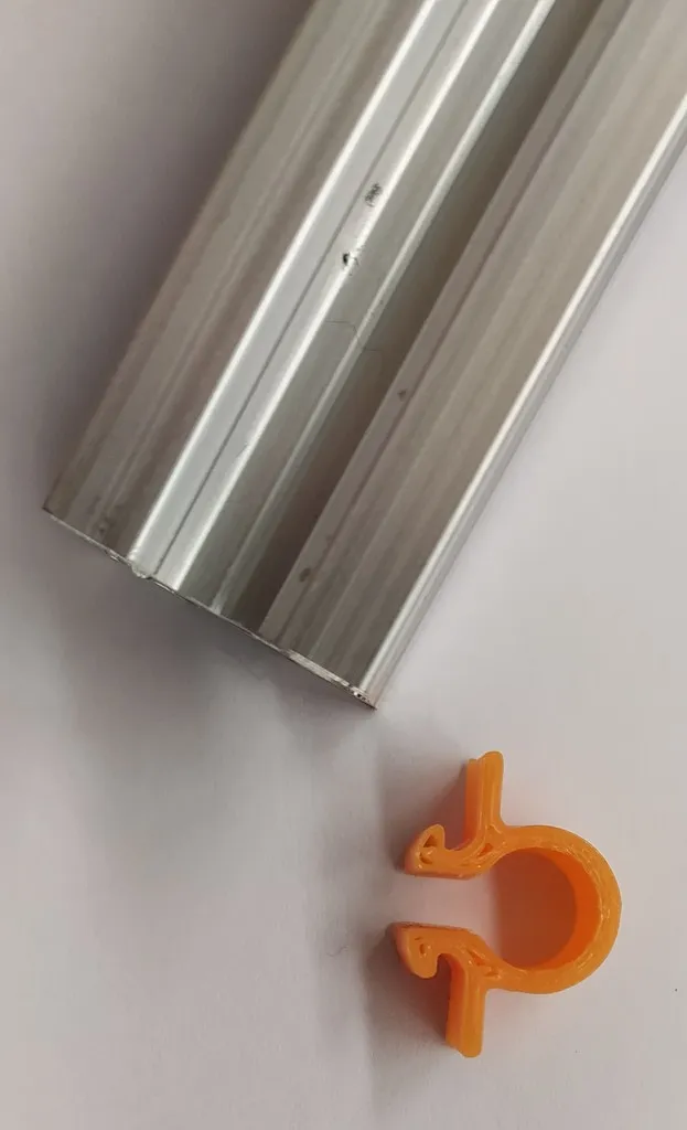 Cable clip for 2020 Vslot profile Remixed by remi.rafael - MakerWorld