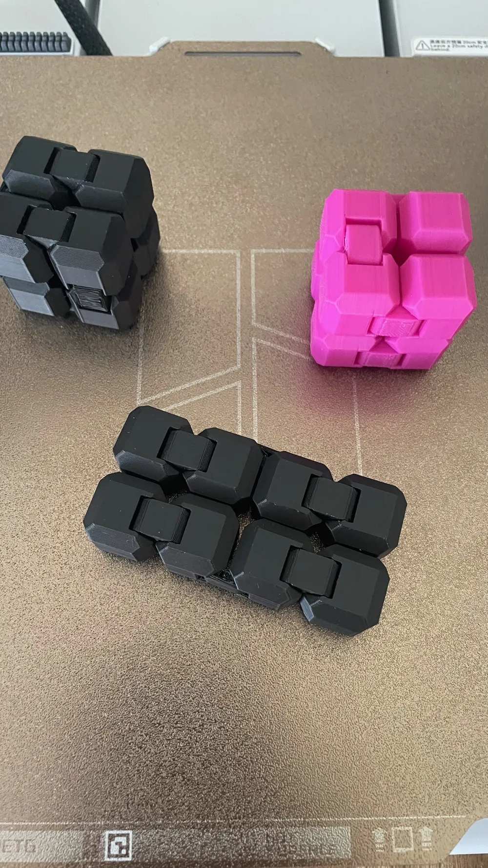 Infinity Cube Fidget Toy Remixed by samtig_Stahl MakerWorld: Download ...