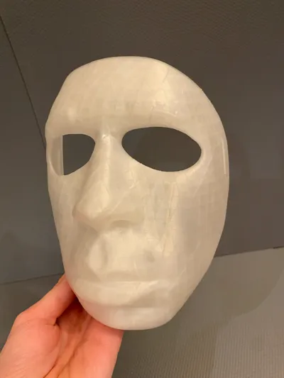 Chromakopia mask with letters of CHROMAKOPIA on it by Milton - MakerWorld