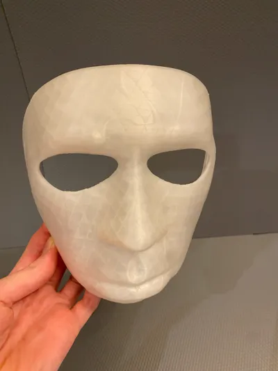 Chromakopia mask with letters of CHROMAKOPIA on it by MiltonMakerWorld ...