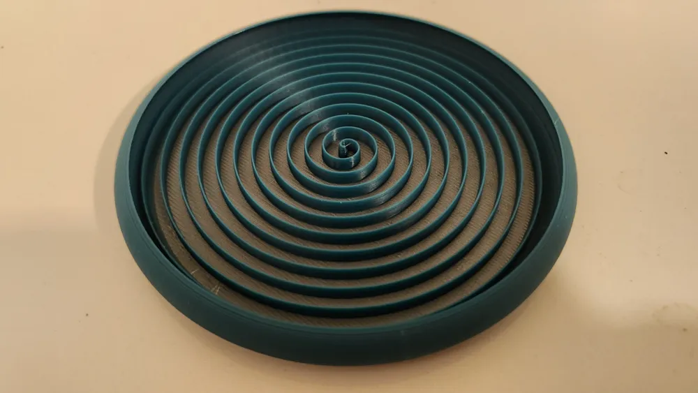 Stackable spiral coaster for wine, champagne, large water bottles by DP ...