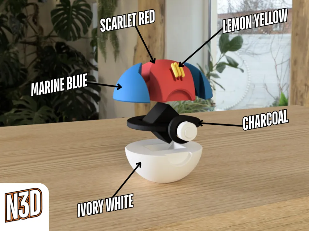 Lure Ball by N3D MakerWorld: Download Free 3D Models