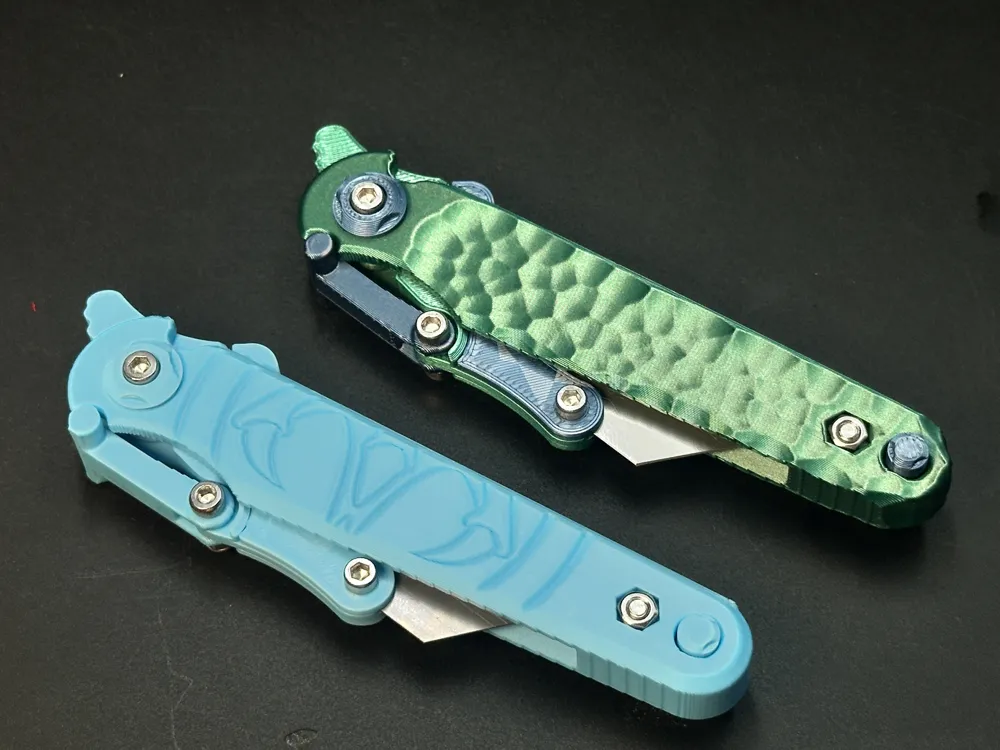 3D打印的 Hawk Shortcut 折叠美工刀 来自 Trent Studio MakerWorld：免费下载 3D 模型