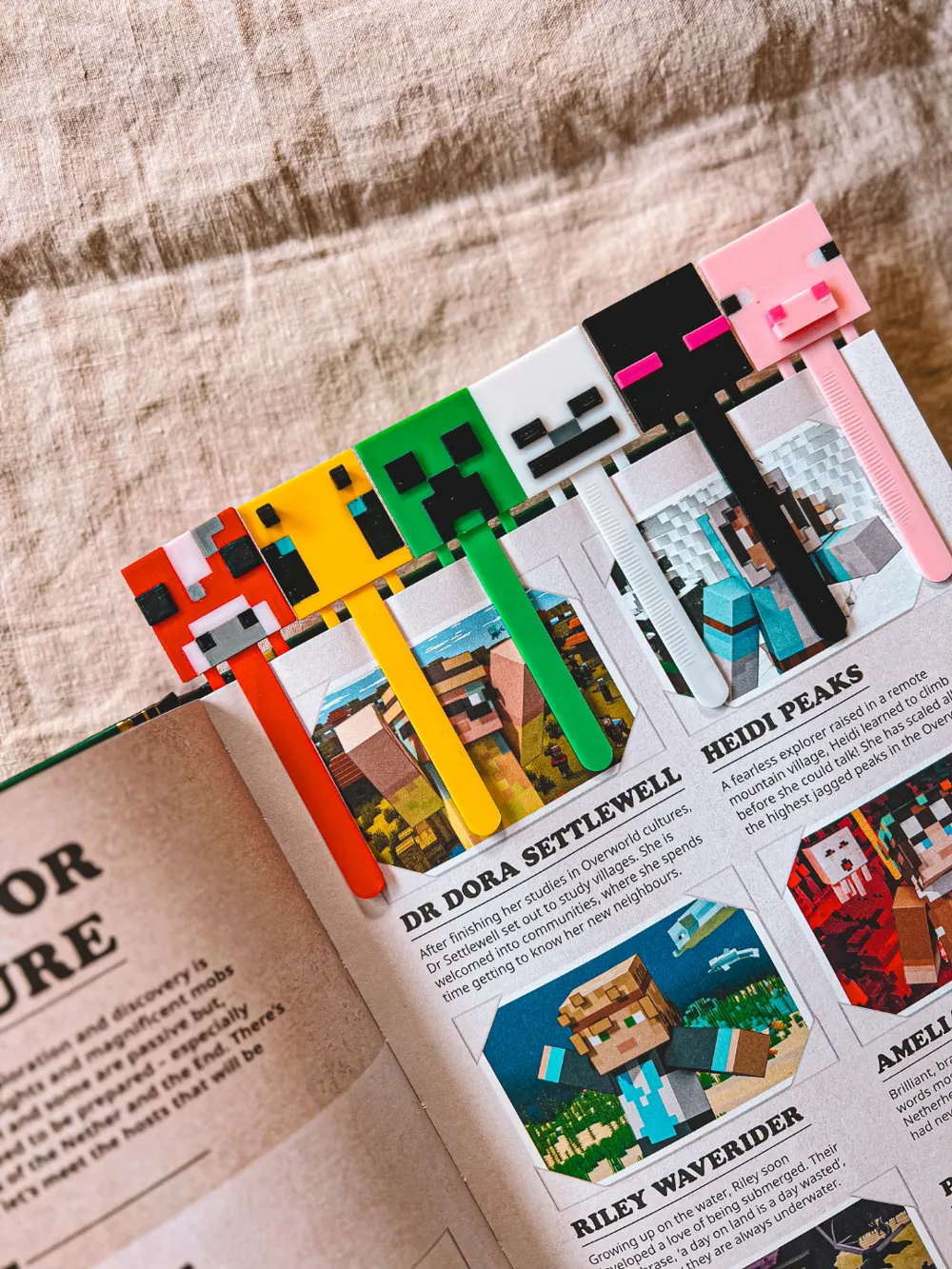 Minecraft Bookmark Collection by Jasons Dreamland MakerWorld: Download ...