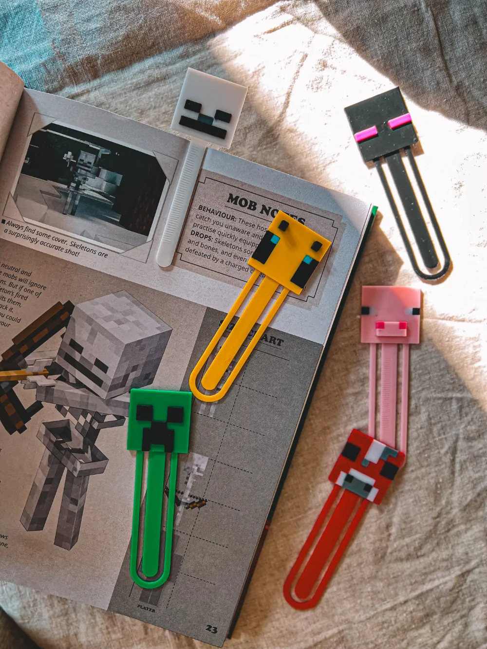 Minecraft Bookmark Collection by Jasons Dreamland MakerWorld: Download ...