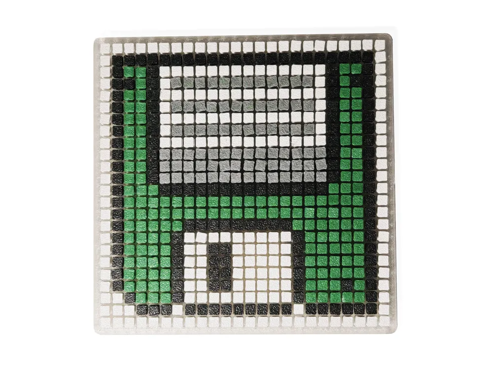 Floppy disk - pixel art puzzle by Hapik.cz MakerWorld: Download Free 3D ...
