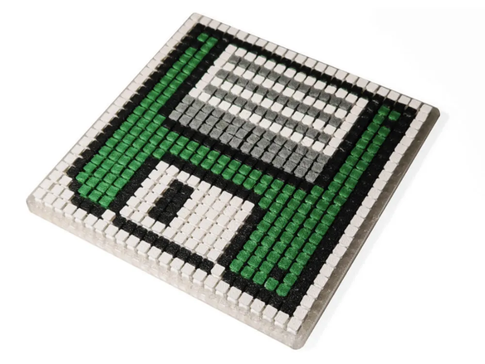 Floppy disk - pixel art puzzle by Hapik.cz MakerWorld: Download Free 3D ...