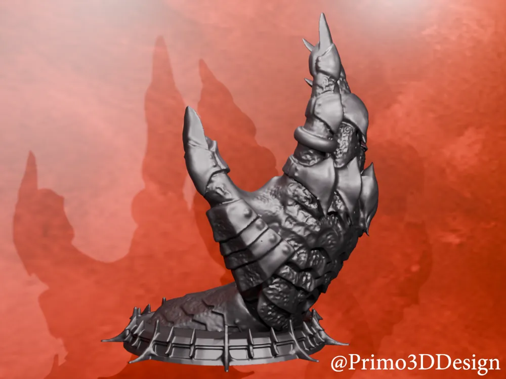 Sauron's Hand from Lord of the Rings Gamepad Stand - Free 3D Print ...