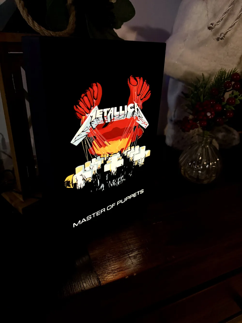 Metallica - Master of Puppets - Album Art LED Sign - Free 3D Print ...
