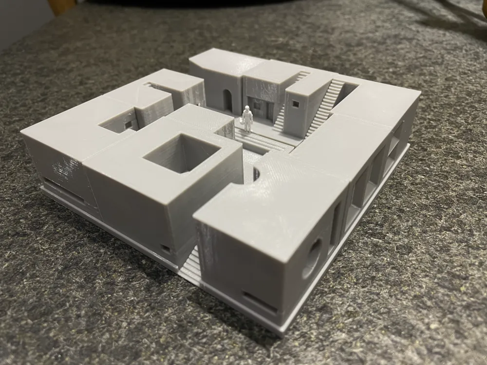 Miniature building model - Free 3D Print Model - MakerWorld