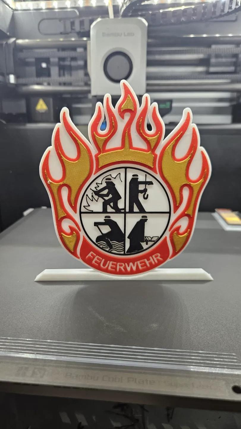 Fire Department Table Stand by 5kyrunn3r - MakerWorld