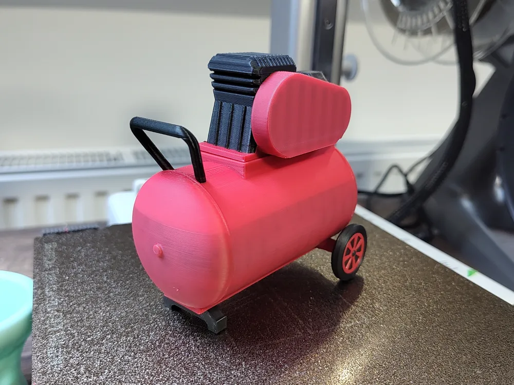 Compressor miniature 1/10 - Free 3D Print Model - MakerWorld