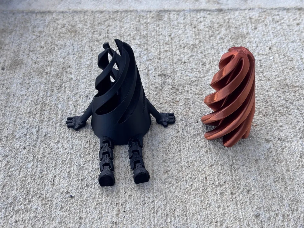 Impossible Passthrough with articulated legs - Free 3D Print Model ...