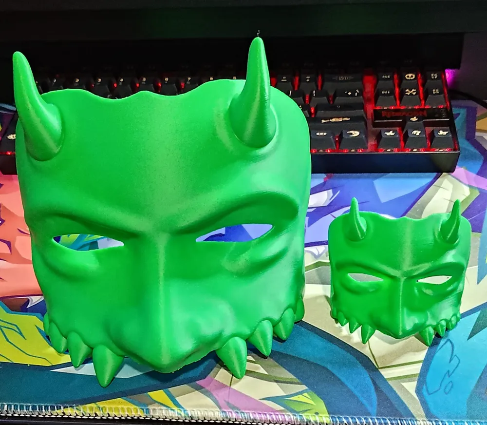 Horned masquerade mask by DED Original - MakerWorld