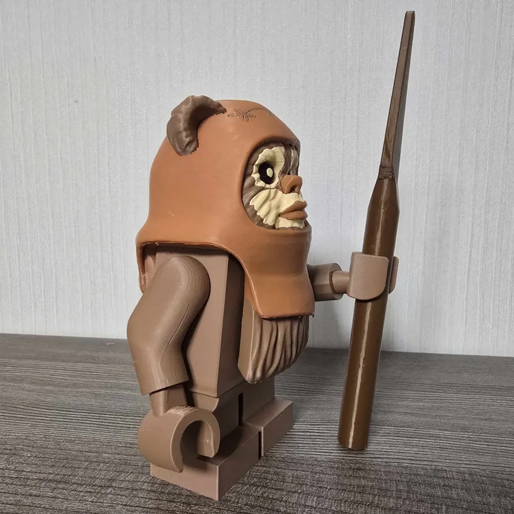 Ewok - Wicket * 500% ~16cm - Free 3D Print Model - MakerWorld