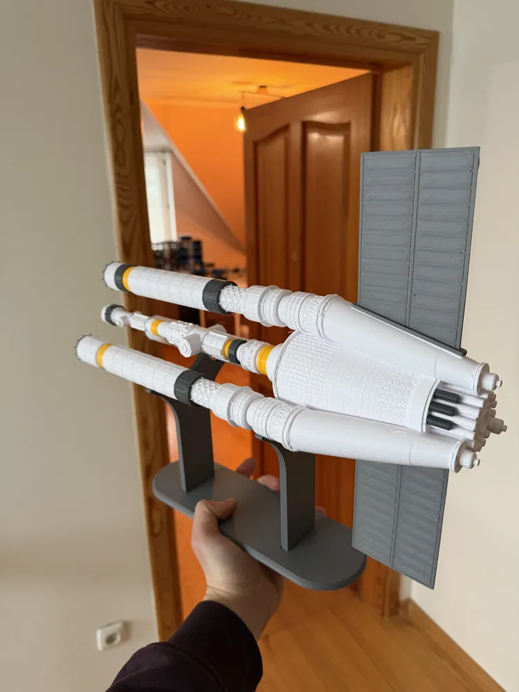 Sci-Fi NASA Starship - Free 3D Print Model - MakerWorld