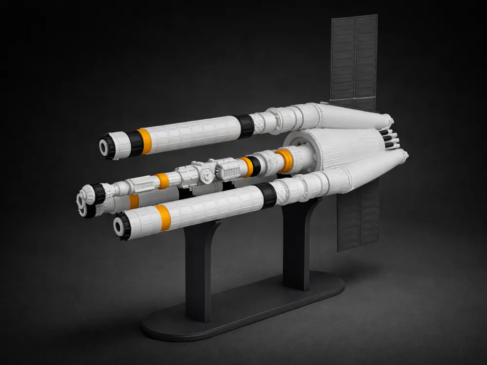 Sci-Fi NASA Starship - Free 3D Print Model - MakerWorld
