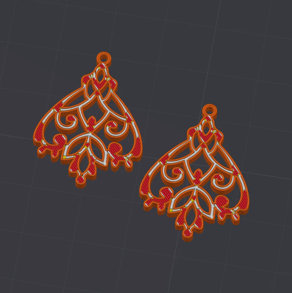 Earrings from a 3D Printer by evax design - MakerWorld