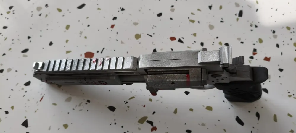 RE9 Leon S. Kennedy - Requiem Revolver - Free 3D Print Model - MakerWorld