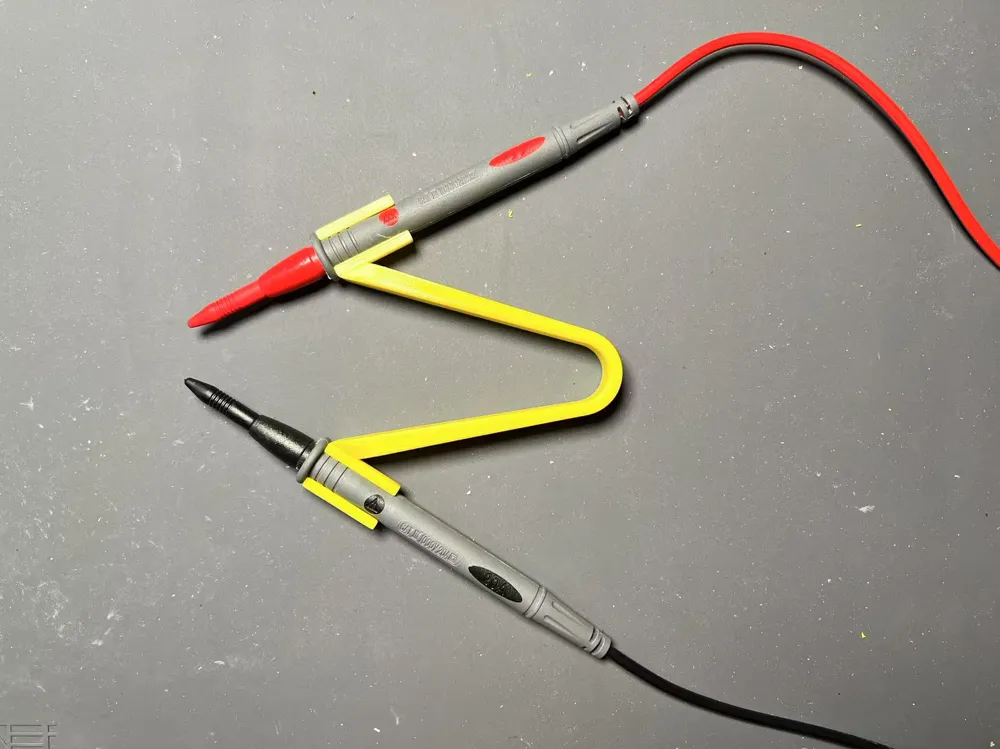 One-handed multimeter measurement adapter by nosoul - MakerWorld