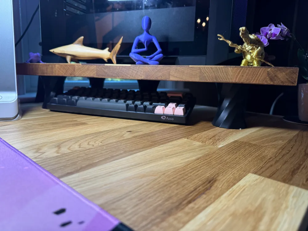 Desk/Pc Riser by WRLD.FPV MakerWorld: Download Free 3D Models