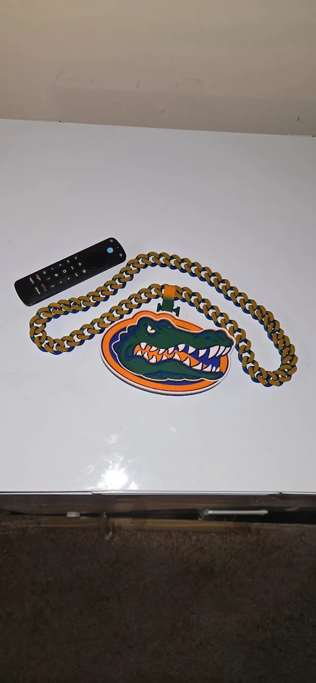 Florida Gators Phat Chain Remixed by A Cherry on top MakerWorld ...
