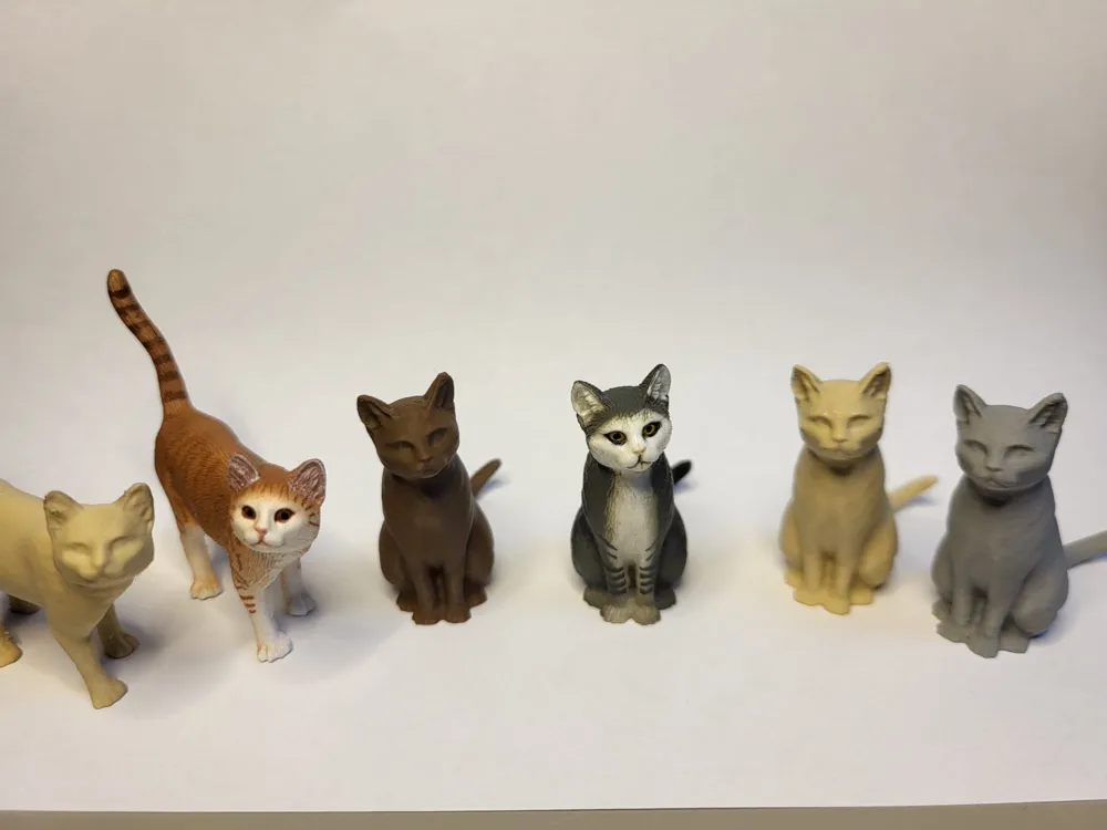 cat sitting and standing no supports needed by @MisT_eR3D MakerWorld ...