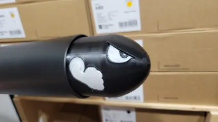BULLET BILL for can cannon, soda can launcher - Free 3D Print Model ...