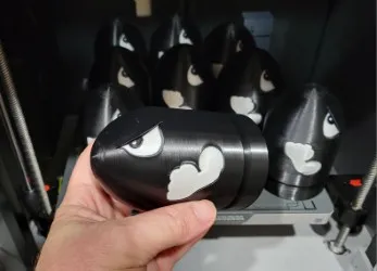 BULLET BILL for can cannon, soda can launcher - Free 3D Print Model ...