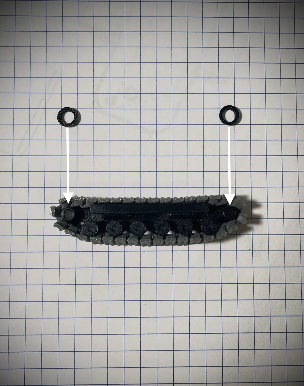 mini tank (print in place tracks) movable turret by Andrew Brown ...