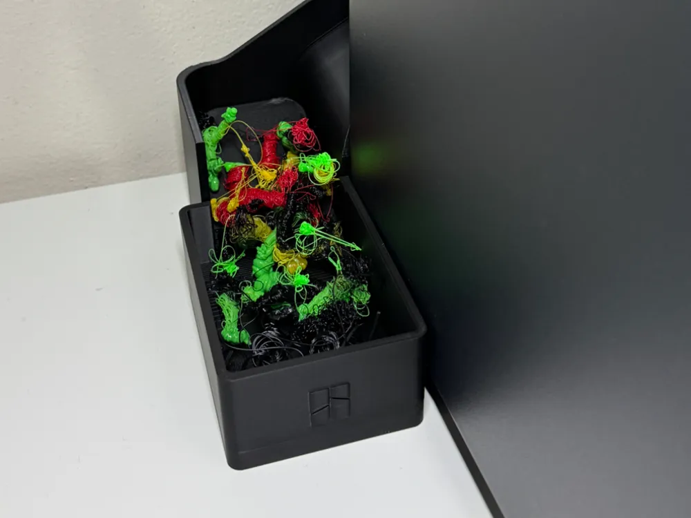 Waste Shute for Bambu P1/X1 series (Chute & Bins) by lab3d_creativity ...