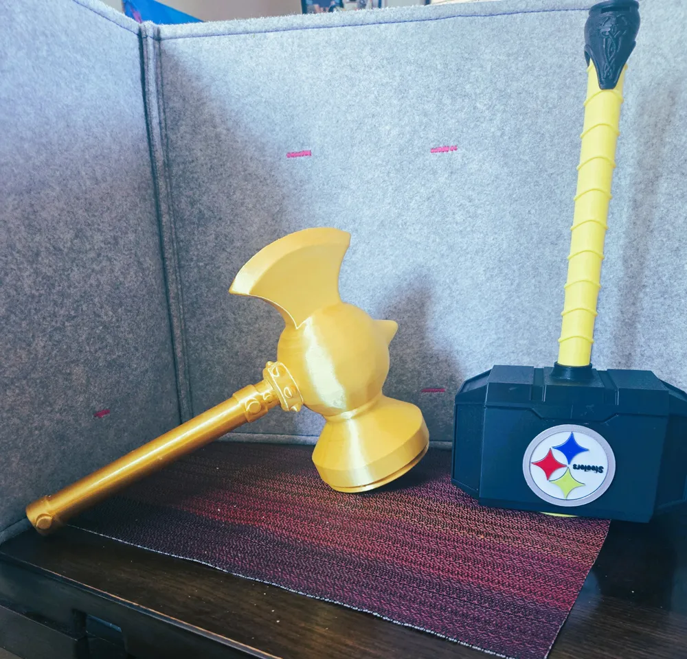 Marvel Beta Ray Bill's Stormbreaker - Free 3D Print Model - MakerWorld