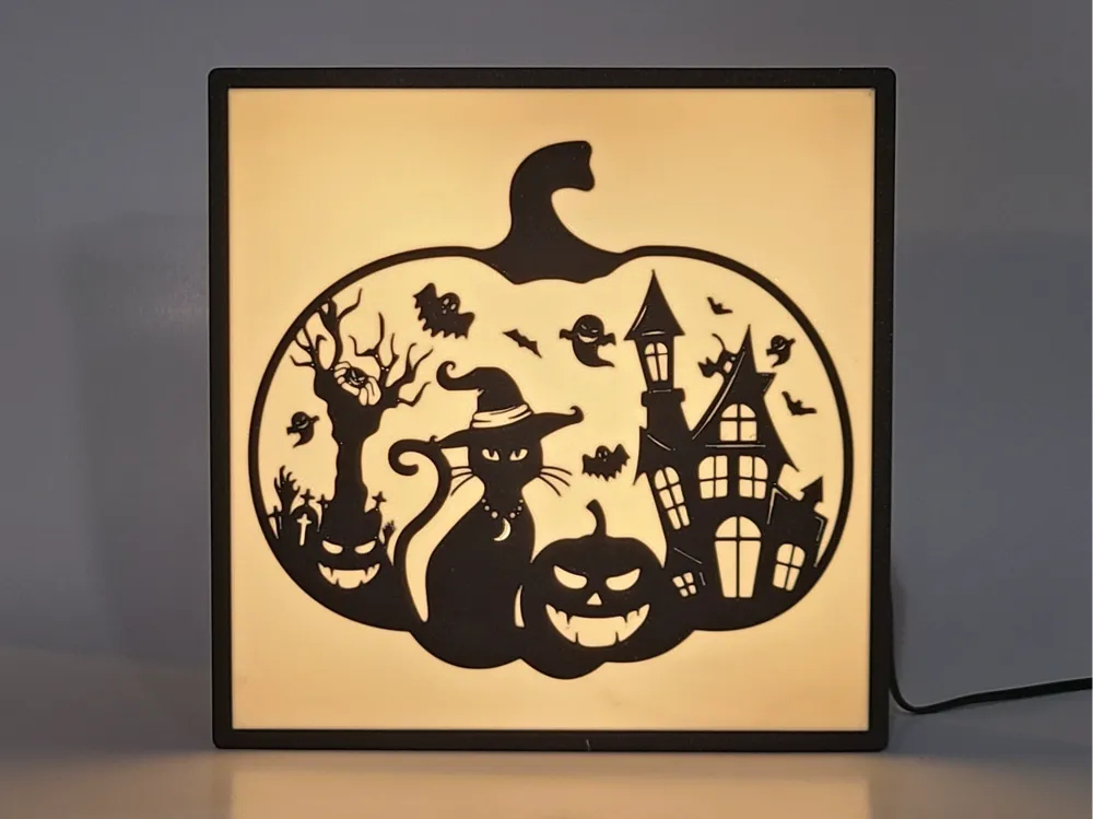 Halloween Light Box by ABC3DPRINTS - MakerWorld