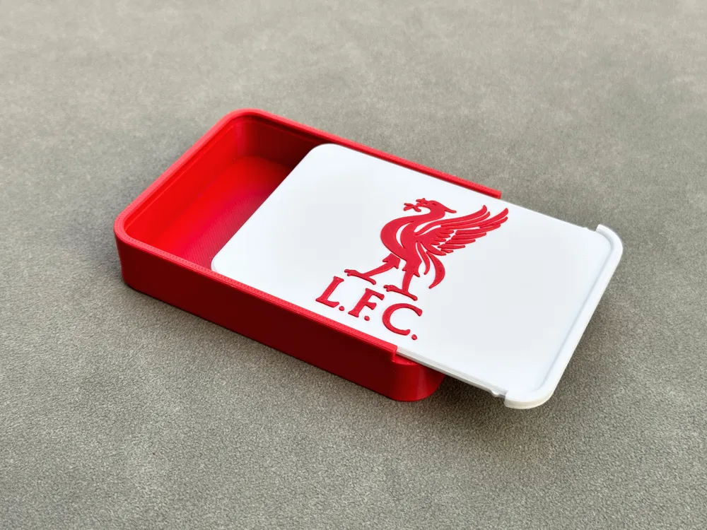 Liverpool FC Sliding Lid Storage Box - Free 3D Print Model - MakerWorld