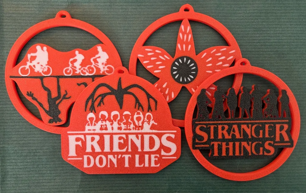 Stranger Things Christmas tree decoration - Free 3D Print Model ...