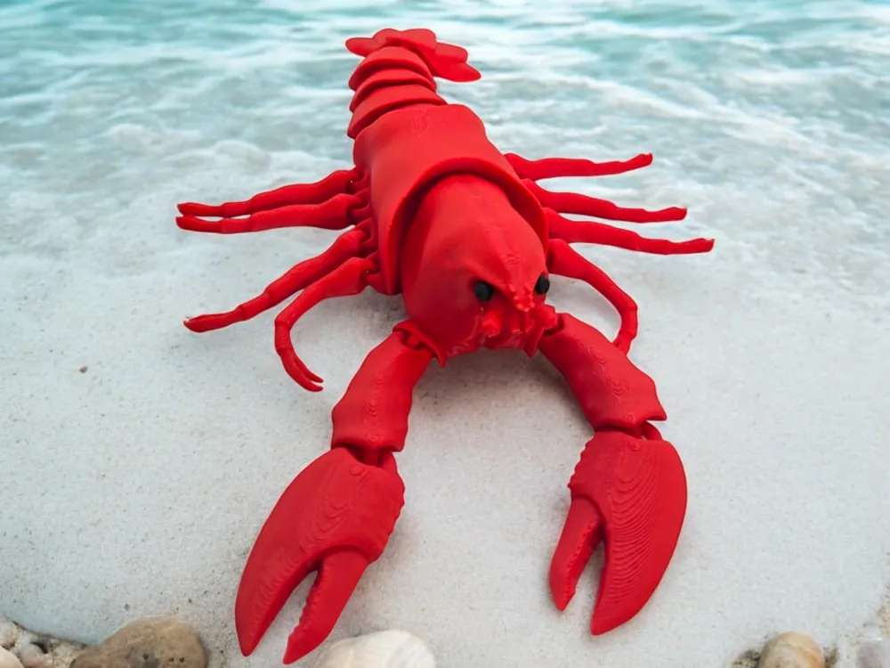 Articulated Lobster – Fun, Poseable by Jays Creations MakerWorld ...