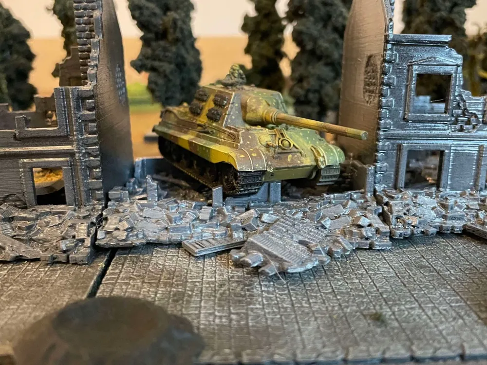 Fully destroyed house 1 by Nate - MakerWorld