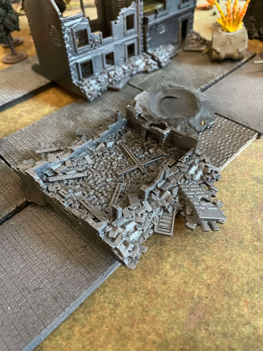 Fully destroyed house 1 by Nate - MakerWorld