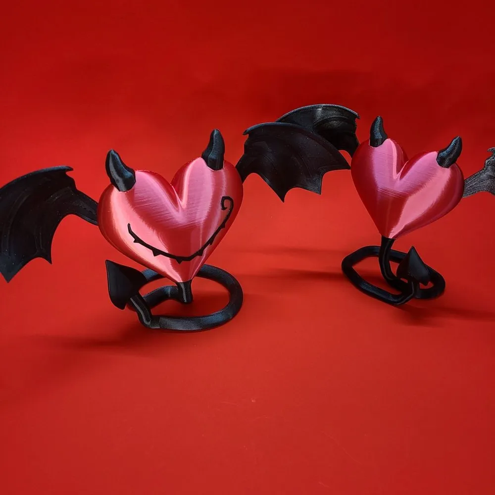 Wicked winged heart by planpa3d - MakerWorld