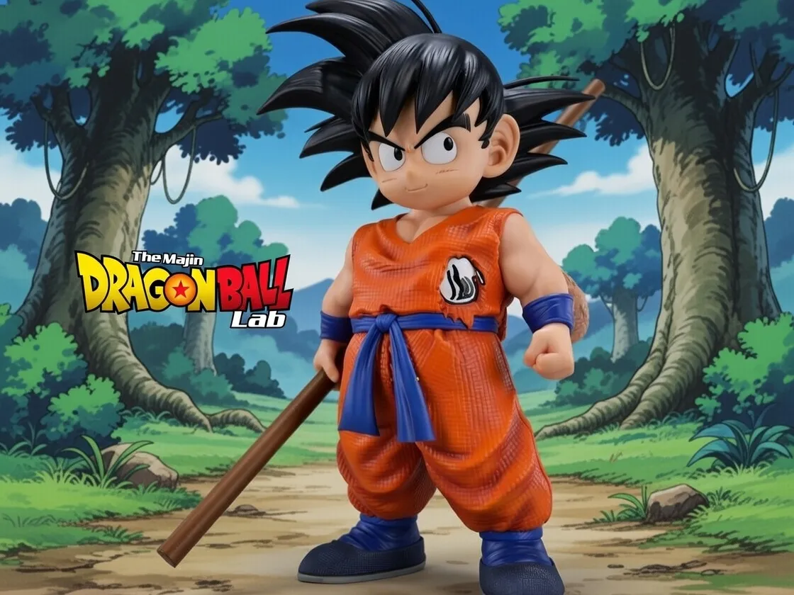 STATUE DE PRÉSENTATION SON GOKU ENFANT TAILLE RÉELLE - Modèle d ...