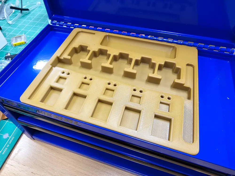 X1C P1S Hotend Organizer US General Mini Toolbox by ...