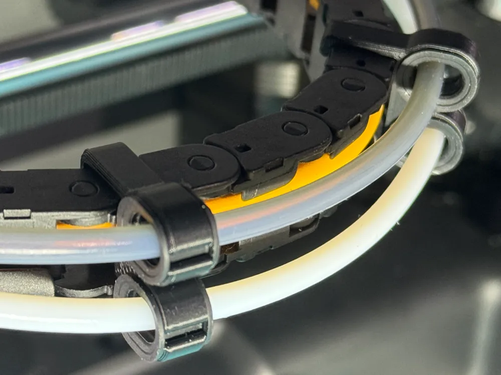 X2D PTFE-Schlauch-Clip für Energiekette – Kostenloses 3D-Druckmodell ...