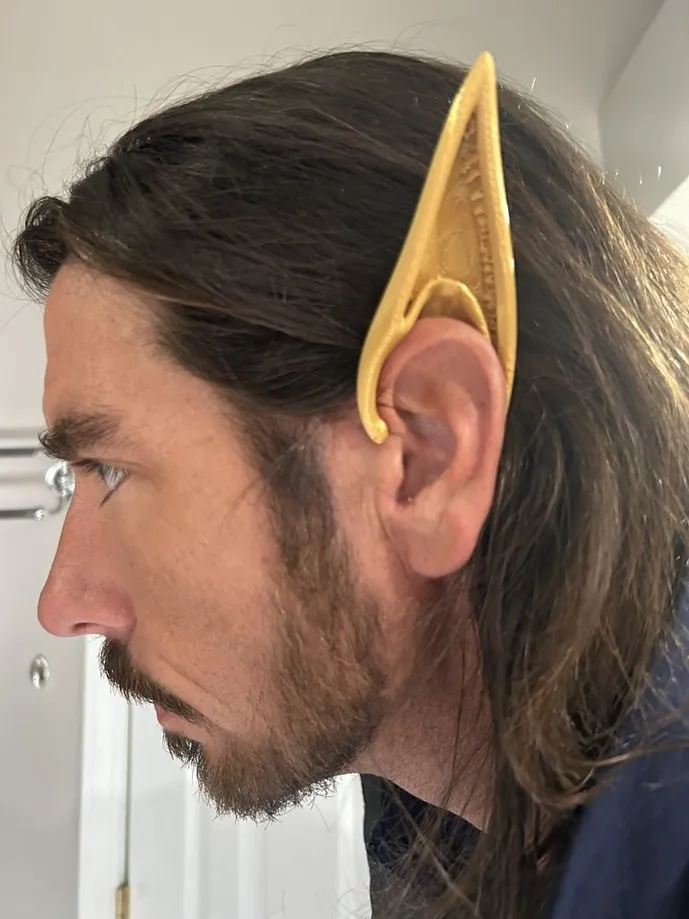 Elf on the Shelf Ears - Fairy Pixie Ears Cosplay - Free 3D Print Model ...