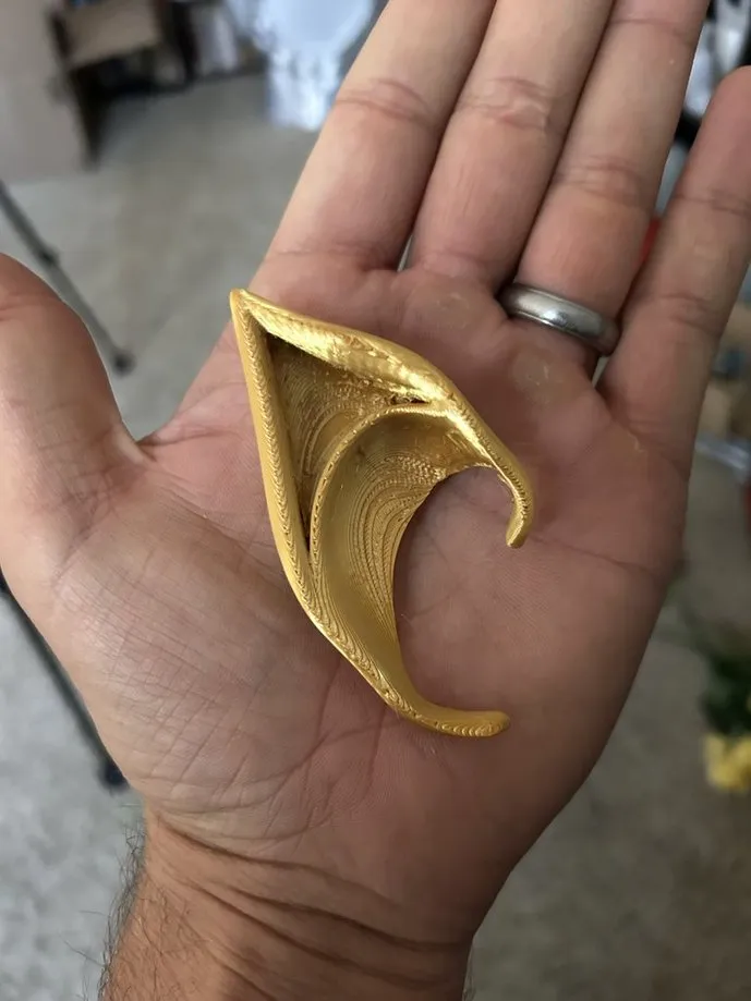 Elf on the Shelf Ears - Fairy Pixie Ears Cosplay - Free 3D Print Model ...